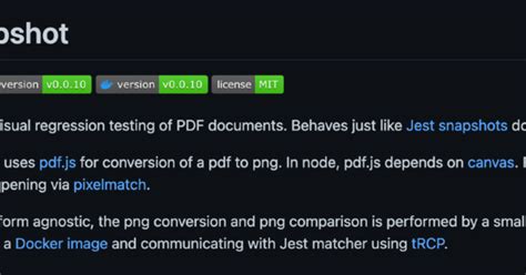 Pdf Snapshot Testing Pitchwall
