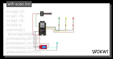วัดระดับน้ำ Copy Wokwi Esp32 Stm32 Arduino Simulator