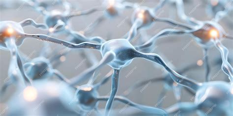 Abstract Neural Network Image Representing Interconnected Brain Neurons