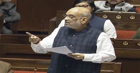 Pakistan Occupied Kashmir Is Ours Amit Shah Reiterates In Parliament