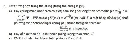 1 Xét Trng Hp Trng Thái Dng [trng Thái Dng Là Gì] A Hãy Ch