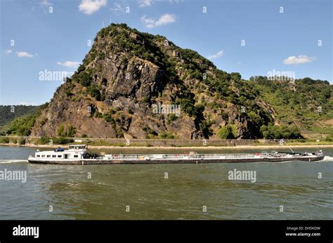 Lorelei Rock Above The Rhine River Upper Middle Rhine Valley UNESCO