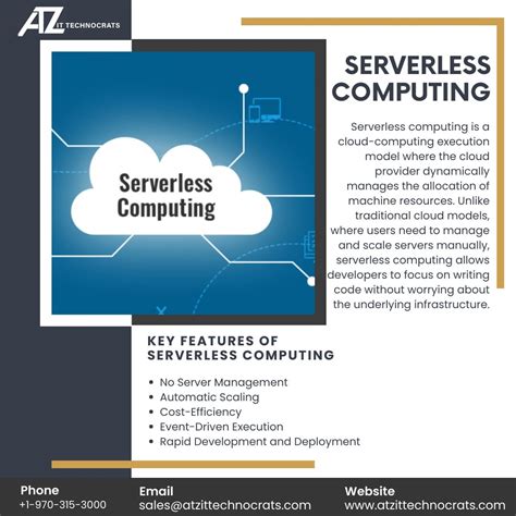 Atz It Technocrats On Linkedin Serverless Computing Is A Cloud Computing Execution Model Where