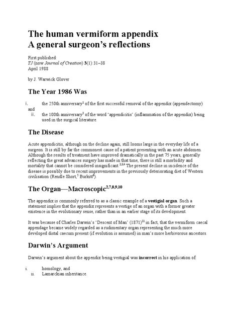 The Human Vermiform Appendix Pdf Ruminant Digestion