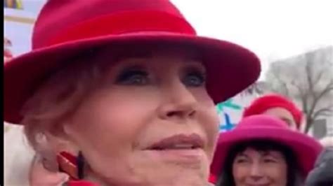 Jane Fonda Marches On Capitol Hill In Finale Fire Drill Friday