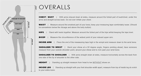 Measuring Guide Uniforms Nz Uniform Group Provides Uniform Solutions