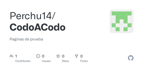Github Perchu Codoacodo Paginas De Prueba