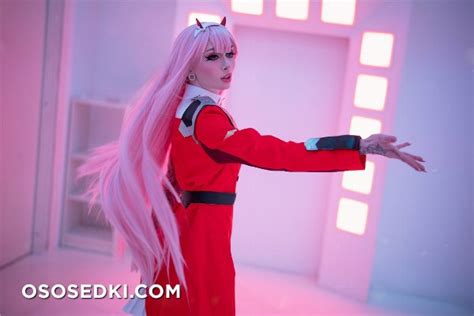 Model Zirael Rem Ziraelrem In Cosplay Zero Two From Darling In The