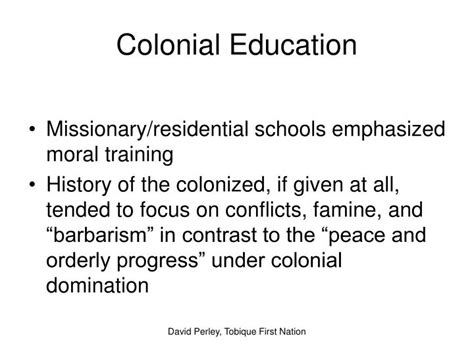 Ppt Colonial Education Powerpoint Presentation Id1824717
