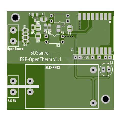 Pcb Esp Opentherm V11