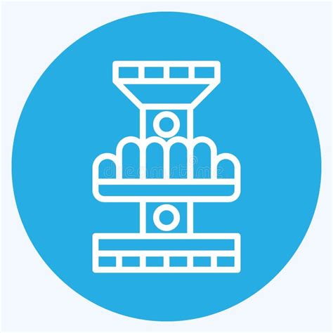 Tour Dicône Relatif Au Symbole Du Parc Dattractions Style Yeux
