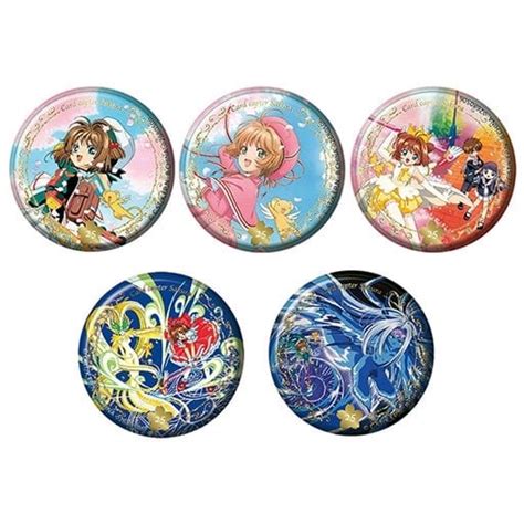 全5種セット ホロ付き缶バッジ 「ガシャポンくじ カードキャプターさくら あそーとこれくしょん～アニメ25年記念ver～2」 C賞の取り扱い