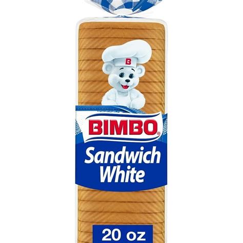 Bimbo White Bread 20 Oz Soft Pre Sliced White Loaf Pack Of 2
