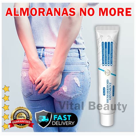 Vb 100 Original Authentic Hemorrhoids Treatment Almorans Miracle