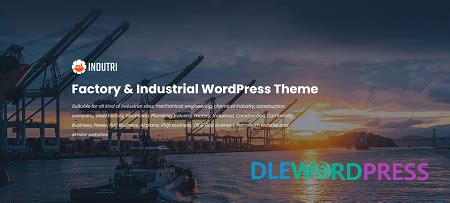 Download Indutri Factory Industrial WordPress Theme V Free DLEWordPress