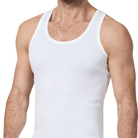 Ceylanoglu Ανδρική Φανέλα Αμάνικη σε Λευκό Χρώμα 023 1 Skroutz Gr