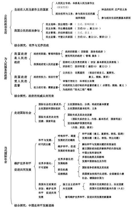 高中政治知识点总结框架八篇 范文118