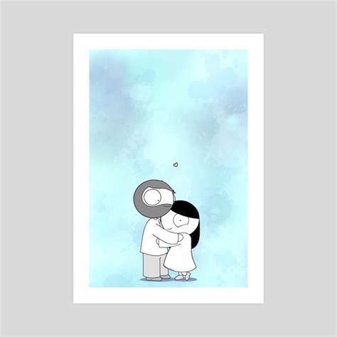 Watercolor Blues An Art Print By Catana Chetwynd Inprnt