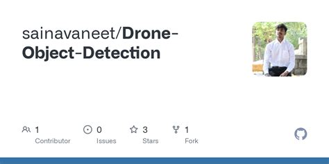 Github Sainavaneetdrone Object Detection