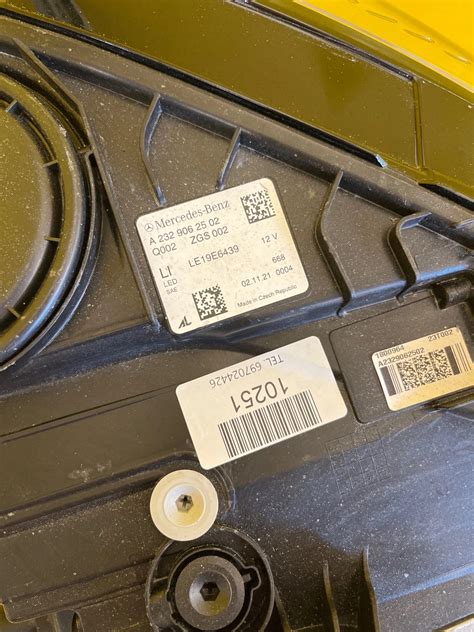 Reflektor Lmapa Lewa Mercedes W232 Full Led Usa Auto Lamps