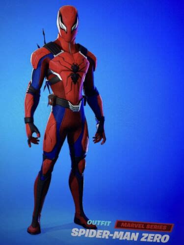 Fortnite X Marvel Zero War 1 🕷spider Man🕷 Outfit 2022 Game Instant