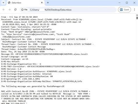 Open MBOX File In Chrome With Accurate Email Formatting