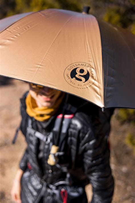 Gossamer Gear Lightrek Hiking Umbrella Review All New Gold Umbrella