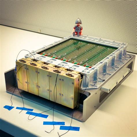 Hepd 02 Tracker After A Test Of Dry Assembly Download Scientific Diagram