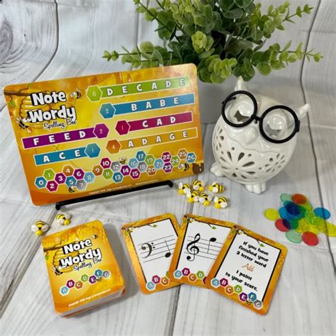 Music Note Identification Game Note Wordy Spelling Bee Keys To