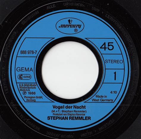 Stephan Remmler Vinyl Single Von 1986 Kaufen Auf Ricardo