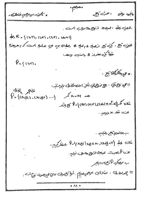 Functions Lecture Notes Basic Principles And Calculations In