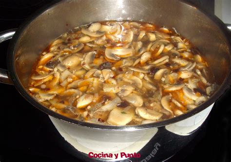 Sopa De Hongos Cocina Y Punto