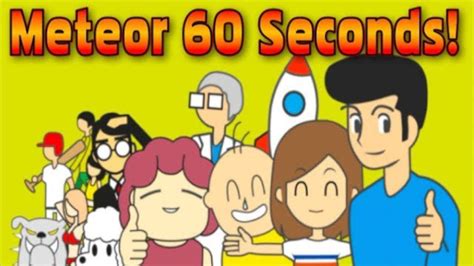 Meteor 60 Seconds The End Of The World Is Coming All Endings Youtube