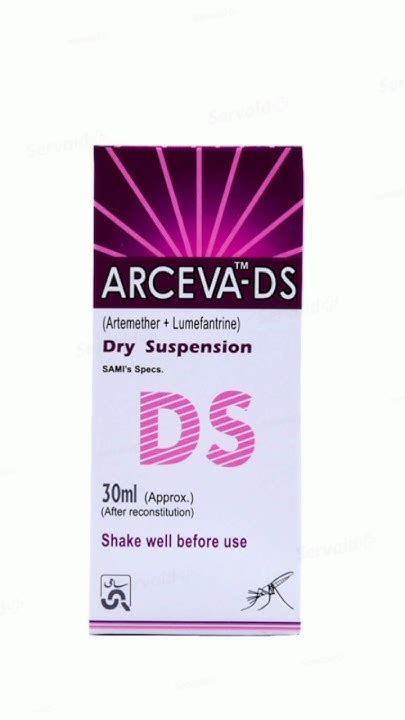 Arceva Syrup Artemether Lumefantrine Syrup Arceva Ds Syrup Uses In
