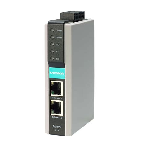 moxa 2 port modbus rtu ascii tcp to bacnet ip gateway 600 data points 2x 10 100 ethernet