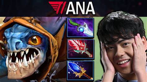 Slark Dota 2 Gameplay T1 Ana With Diffusal And Aghanims Scepter TI12