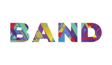Band Concept Word Art Illustration Stock Vector Illustration Of Crew