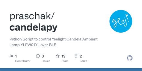 Github Praschak Candelapy Python Script To Control Yeelight Candela