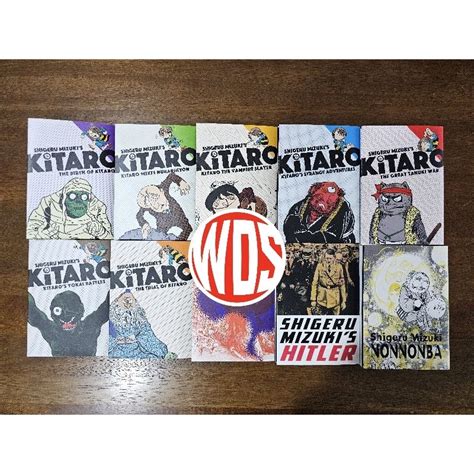 Manga Shigeru Mizuki S Kitaro Volume Another Stories Fullset English Version Shopee
