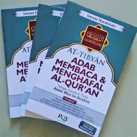 Jual At Tibyan Adab Membaca Menghafal Al Qur An Shopee Indonesia
