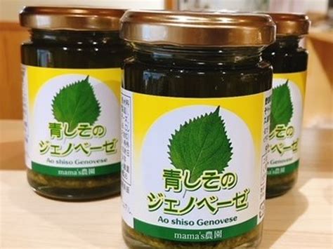 【お待たせしました！】青しそがオシャレに♡ 青しそジェノベーゼ 2個セット：愛知県産の調味料｜食べチョク｜産地直送産直お取り寄せ通販