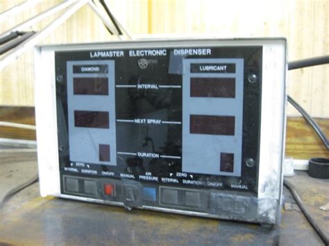 15 Lapmaster 15 Bench Top Lapping Polishing Machine For Sale