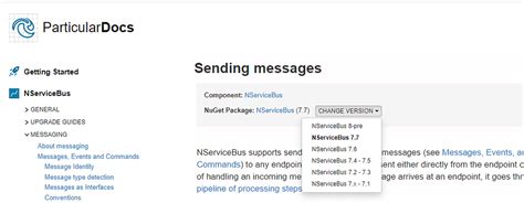 Where Can I Find The Nservicebus 6 Documentation Discussion