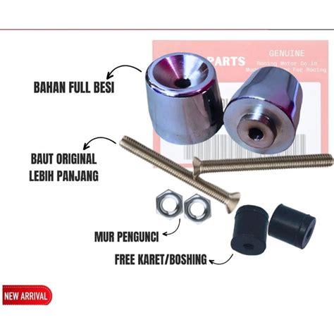 Jual JALU STANG PCX CHROME BESAR Jalu Bandul Vario Jalu Stang Ninja