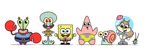 Nickelodeon Sponge Bob Tado Debut Art