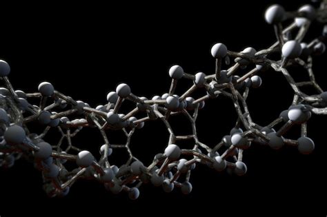 Premium Ai Image Extensive Molecular Structure With Chains Of Dna Intertwined Created With