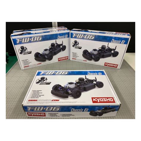 Kyosho Fw06 110 Scale Nitro Rc Chassis Kit Touring Car 4wd 33216 15