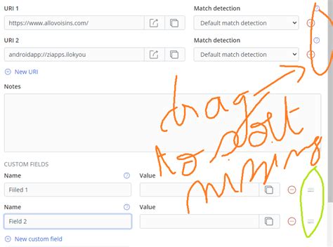 Drag To Sort Uri To Avoid Having Delete Recreate To Order Password