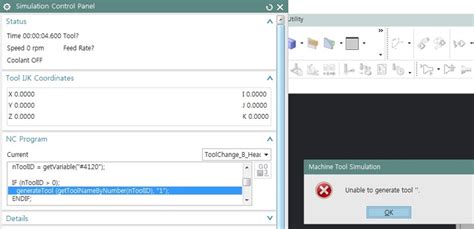 Isv Code Error Unable To Generate Tool In Simulation