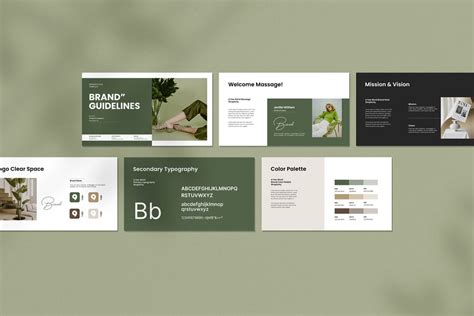 Brand Guidelines Presentation Template Presentation Template 124882